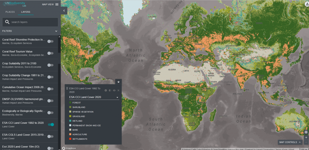 Lansiran UN Biodiversity Lab (UNBL) 2.0 s prostornim podacima o ...